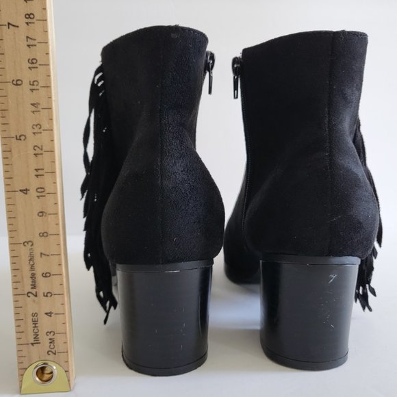 Maurices | Shoes | Maurices Boots Womens Size 1m Western Heels Side Zip ...